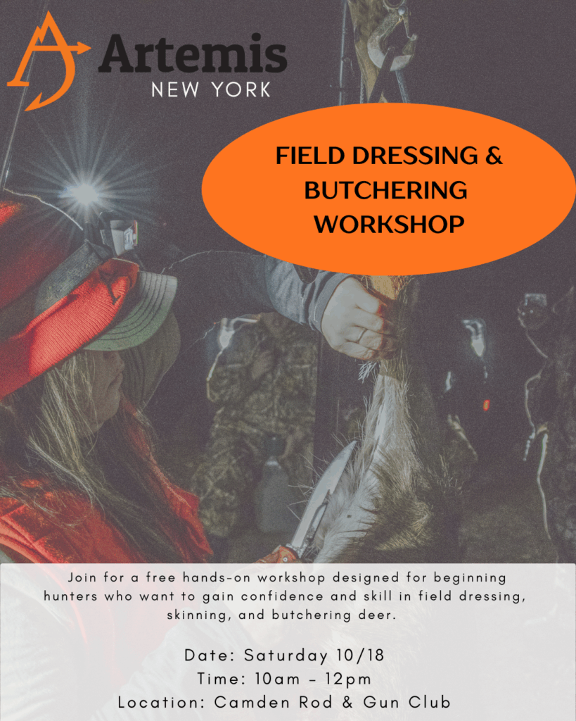 NY: Hunt & Harvest Field Dressing & Butchering Workshop | Artemis : Artemis